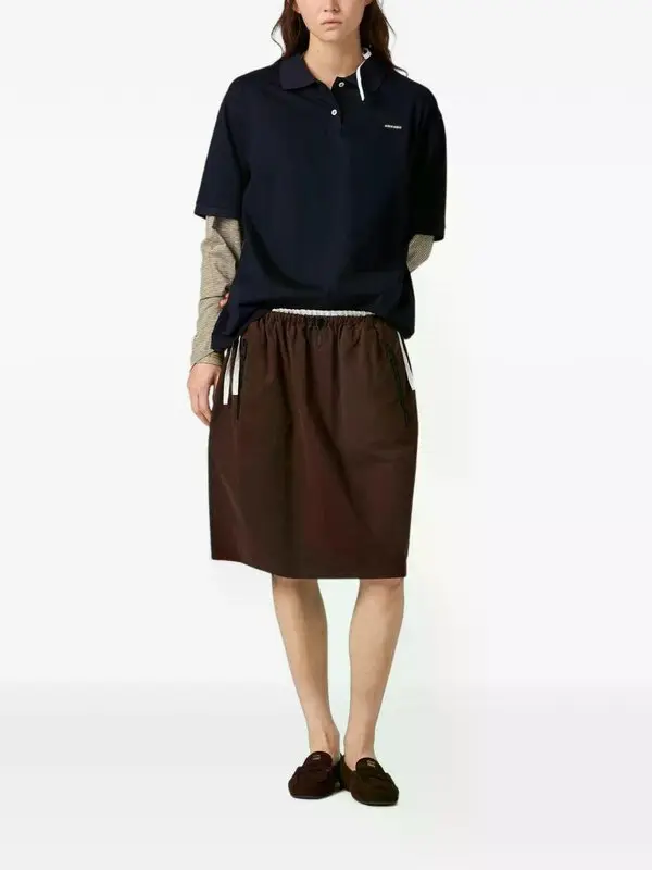 Miu Miu Jersey Polo Shirt