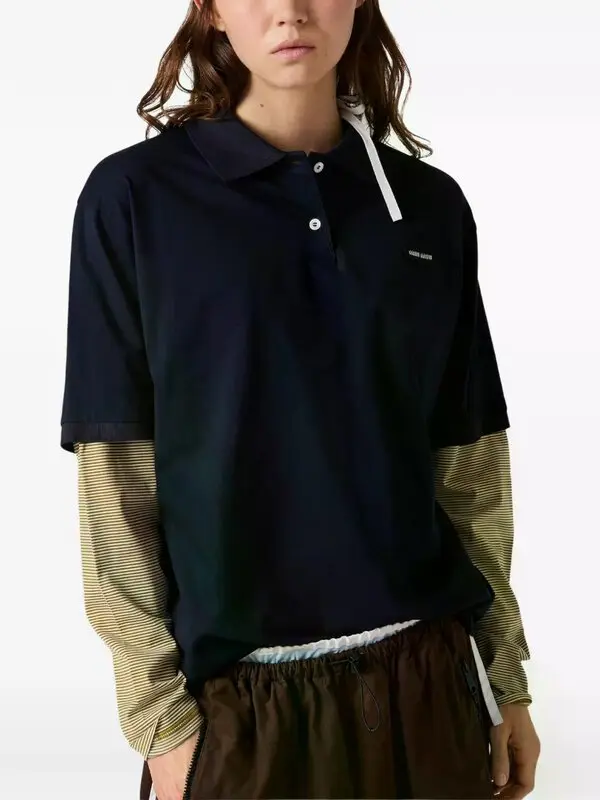 Miu Miu Jersey Polo Shirt