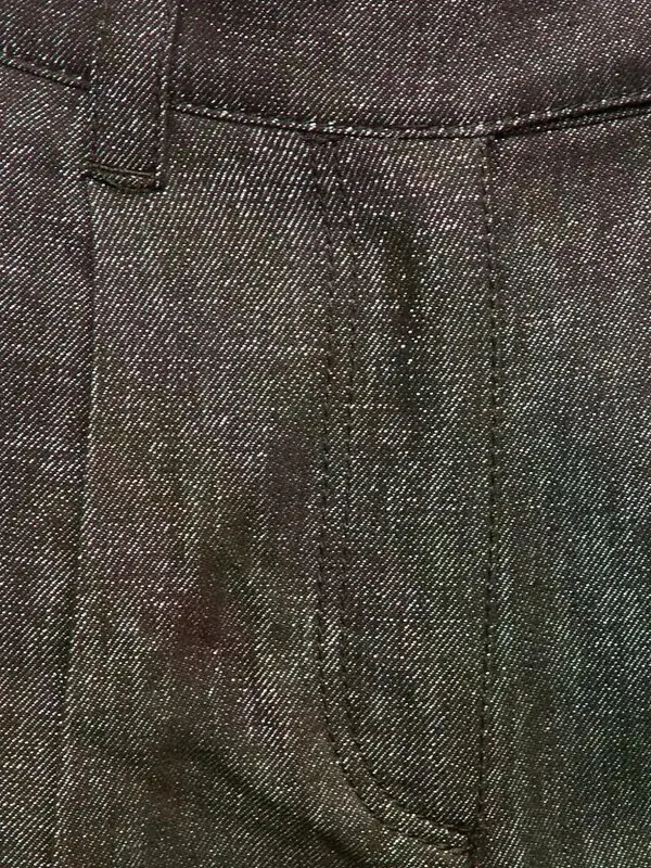 Brunello Cucinelli Lurex Denim Loose Fit Jeans