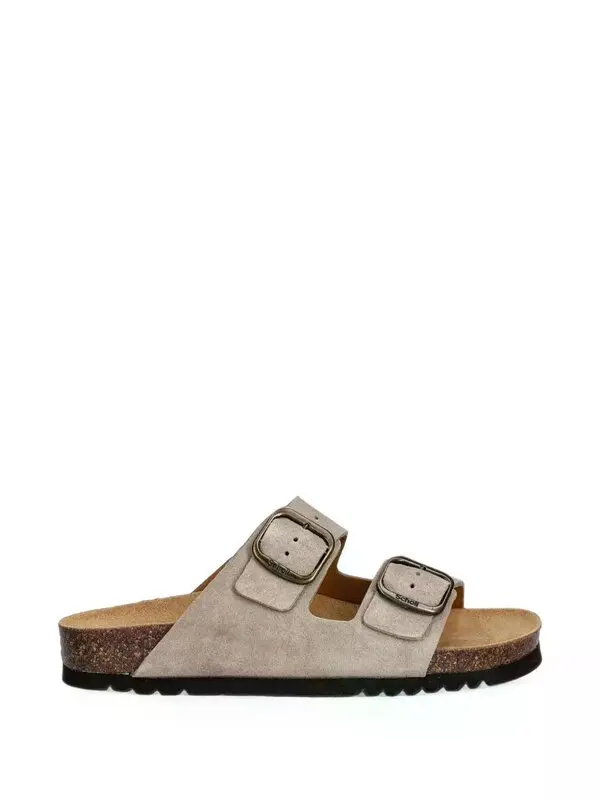 DR. SCHOLL'S SHOES Josephine Buckle-fastening Flat Sandals