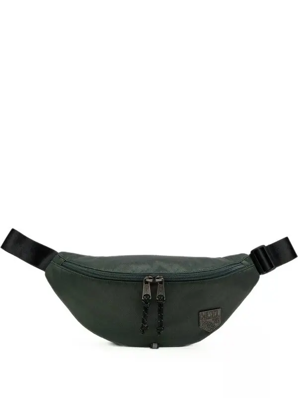 DIESEL® D-pack Belt Bag In Nylon With Emblem Logo - Green