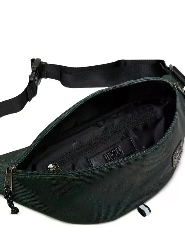 DIESEL® D-pack Belt Bag In Nylon With Emblem Logo