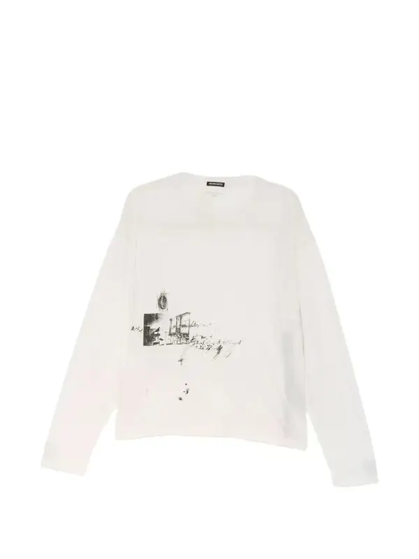 ANN DEMEULEMEESTER Emil T-shirt - Neutrals