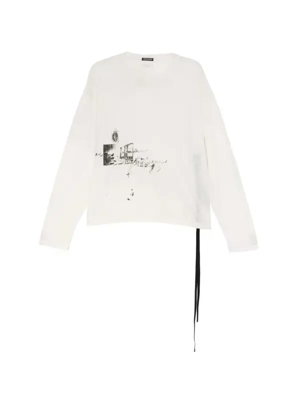 ANN DEMEULEMEESTER Emil T-shirt - Neutrals
