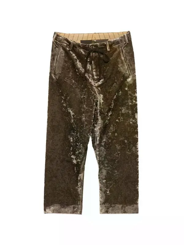 UMA WANG Perch Pants - Brown