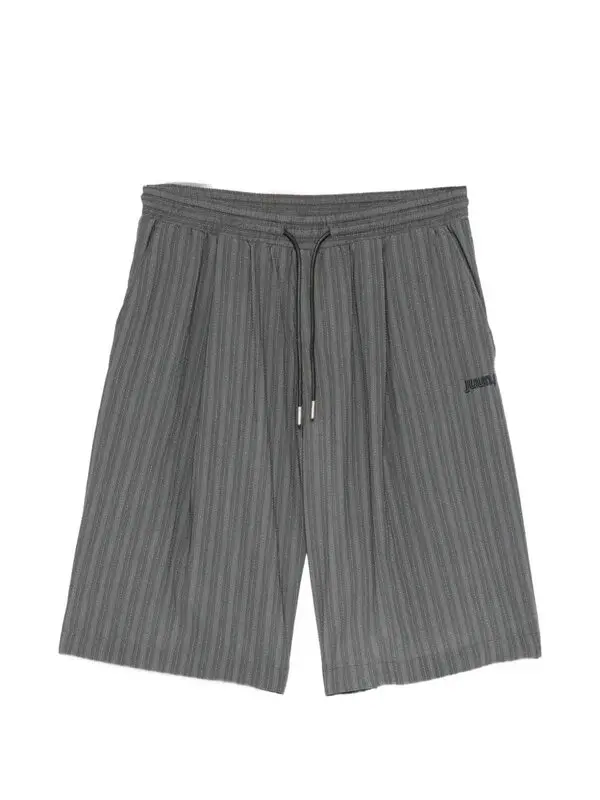 JUUN.J Pinstripe-print Drawstring Shorts