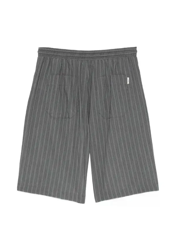JUUN.J Pinstripe-print Drawstring Shorts
