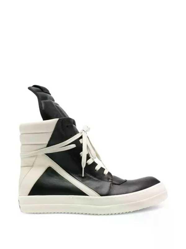 Rick Owens Geobasket Sneakers - Black