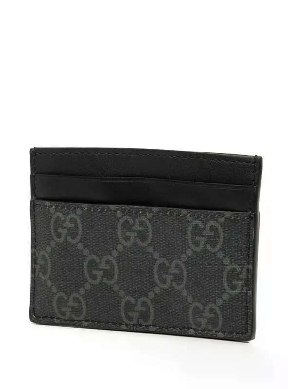 Gucci 2016-2022 Gg Supreme Kingsnake Card Holder