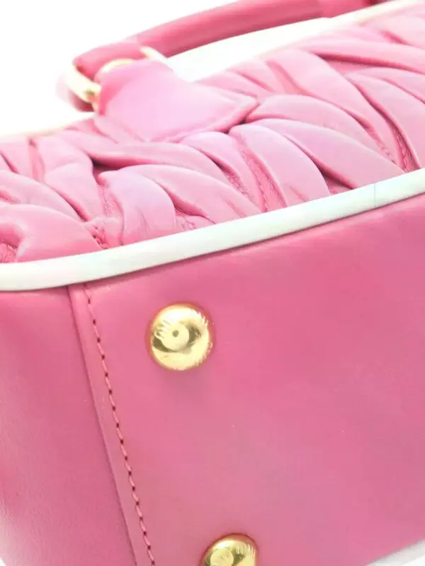 Miu Miu 2010-2026 Matelasse Nappa Satchel