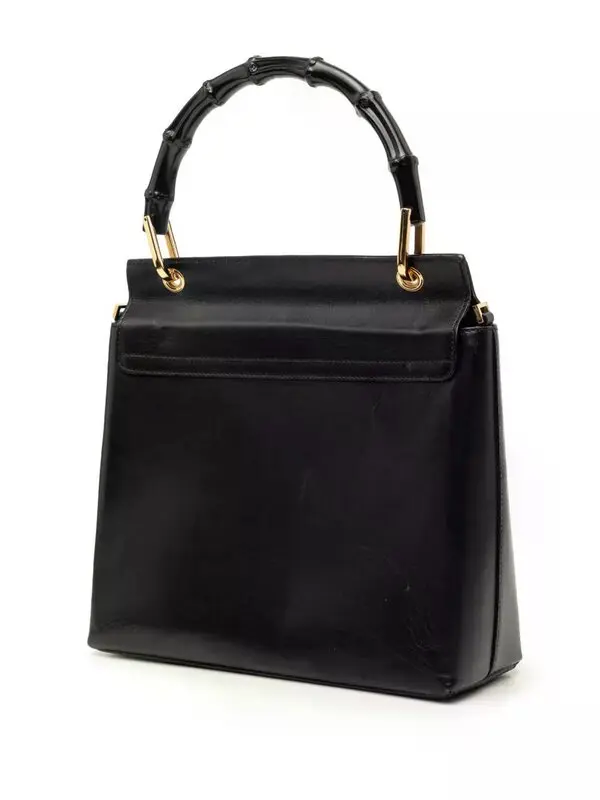 Gucci 2000-2015 Calfskin Bamboo Satchel