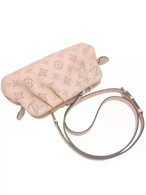 LOUIS VUITTON 2020 Monogram Mahina Scala Mini Pouch Crossbody Bag - Pink