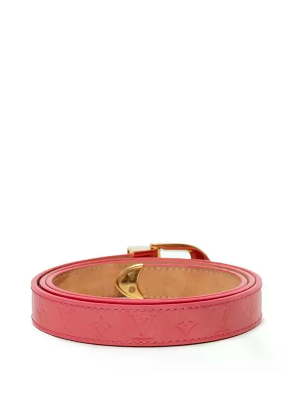 LOUIS VUITTON 2006 Monogram Vernis Ceinture Belt