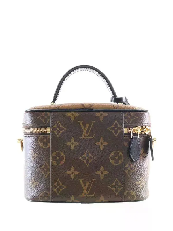 LOUIS VUITTON 2021-2026 Monogram Reverse Vanity Pm Satchel
