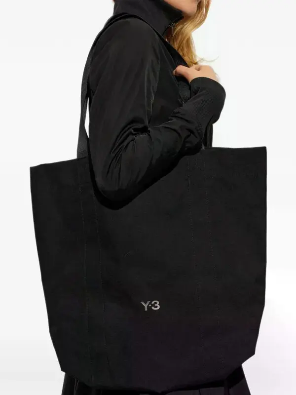 Y3 Logo-print Tote Bag