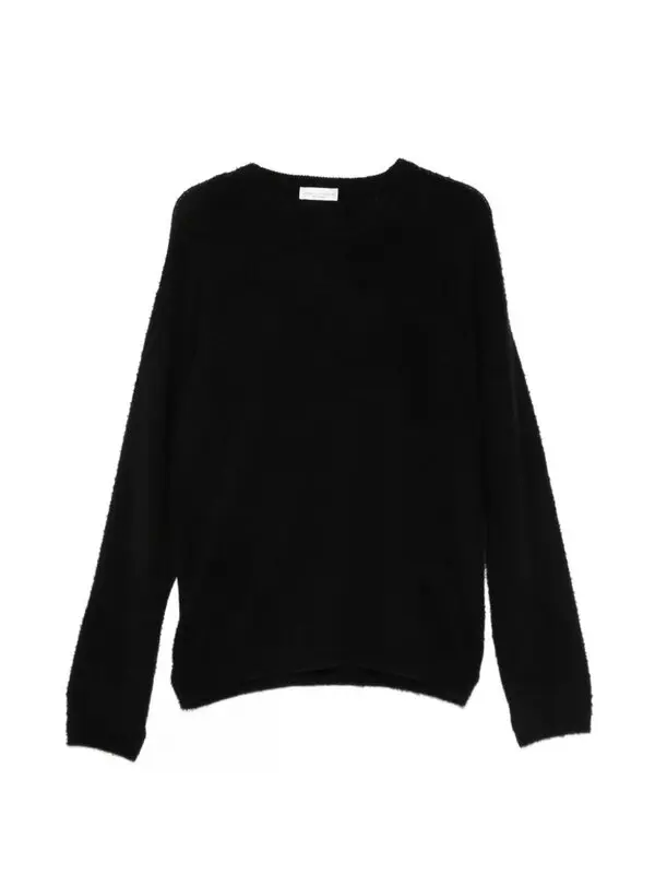 ROBERTO COLLINA Crew-neck Sweater - Black