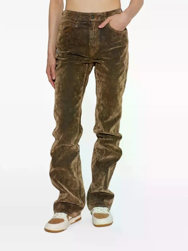 Amiri Flock Cut Jeans