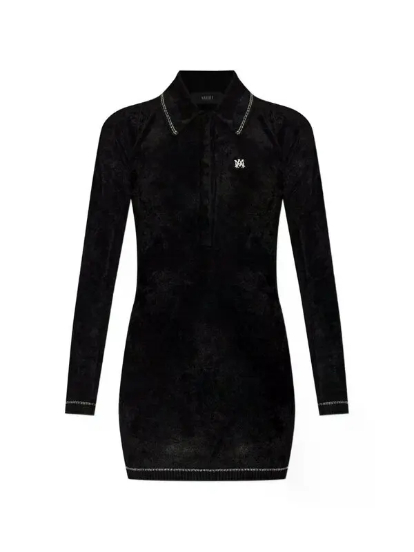Amiri Ma Velvet Knit Dress