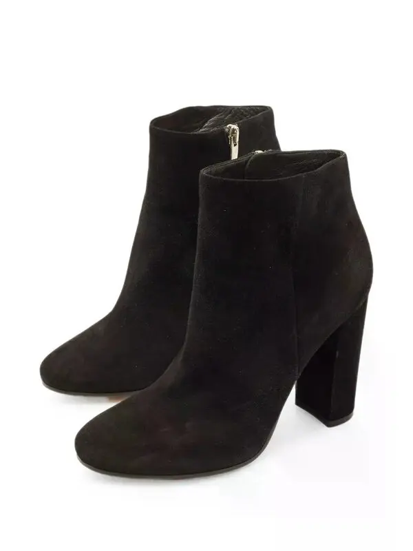 GIANVITO ROSSI Suede Ankle Boots - Black