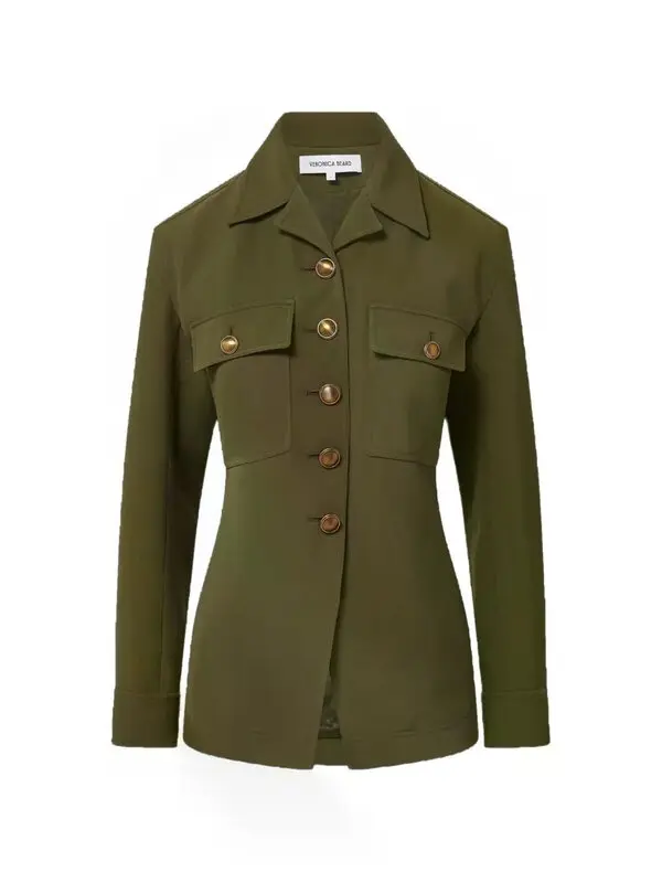 Veronica Beard Molyneux Button-up Jacket - Green
