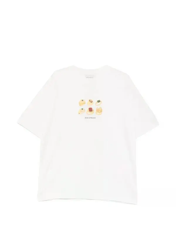 Drole De Monsieur Graphic-print T-shirt - White
