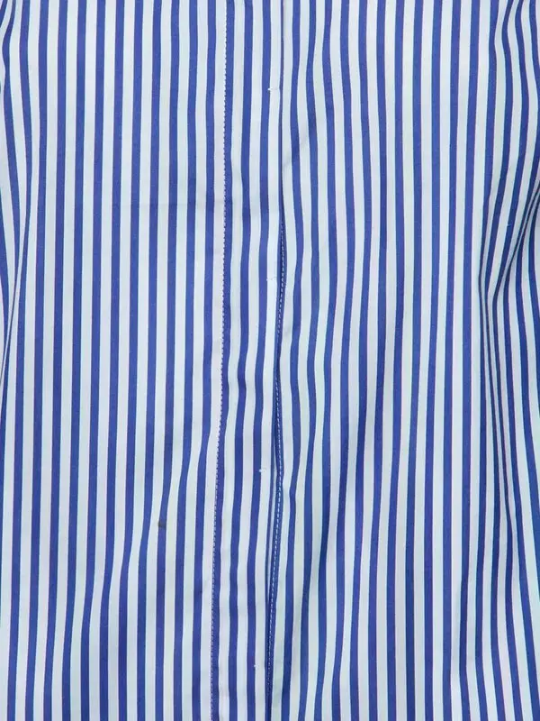 Brunello Cucinelli Monili Striped Cotton Shirt
