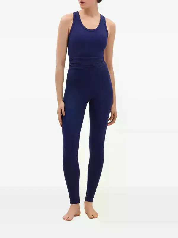 ERES Nellie Ribbed-knit Jumpsuit - Blue