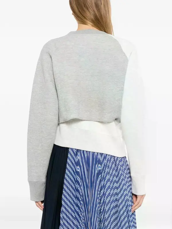 Sacai Panelled Layered Sweater