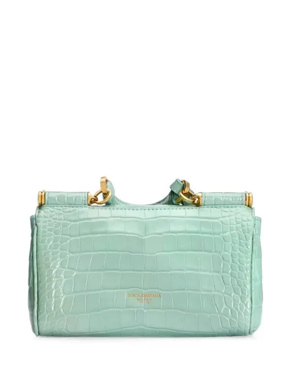 Dolce & Gabbana Mini My Sicily Handbag In Alligator