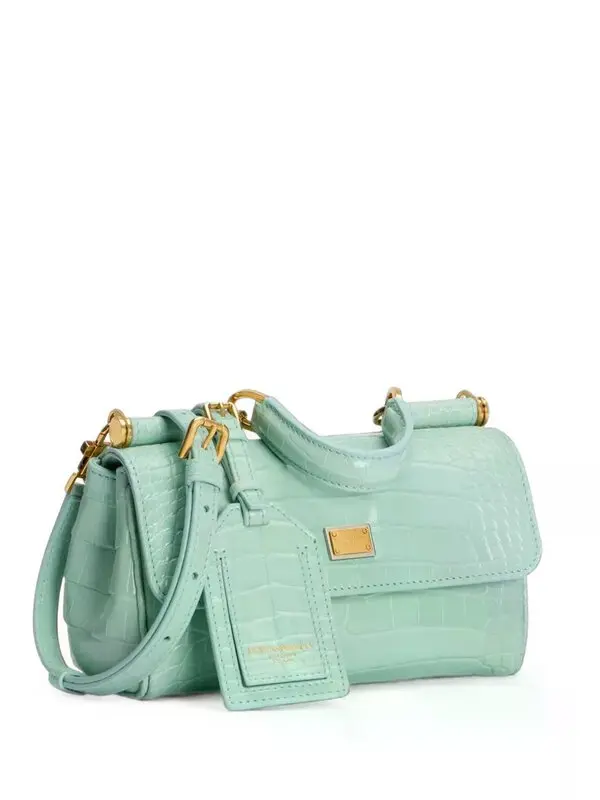 Dolce & Gabbana Mini My Sicily Handbag In Alligator