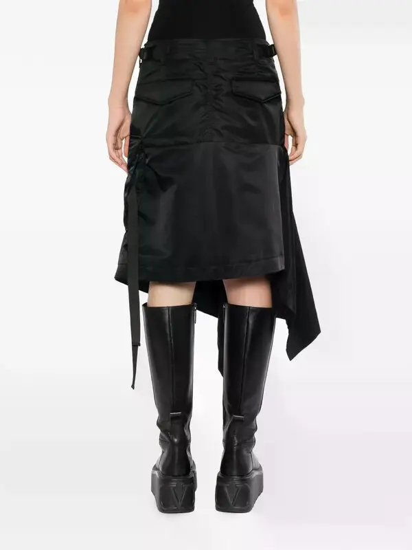 Sacai Asymmetric Cargo Skirt