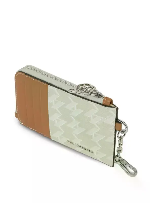 Karl Lagerfeld Ikon Monogram Wallet - Neutrals