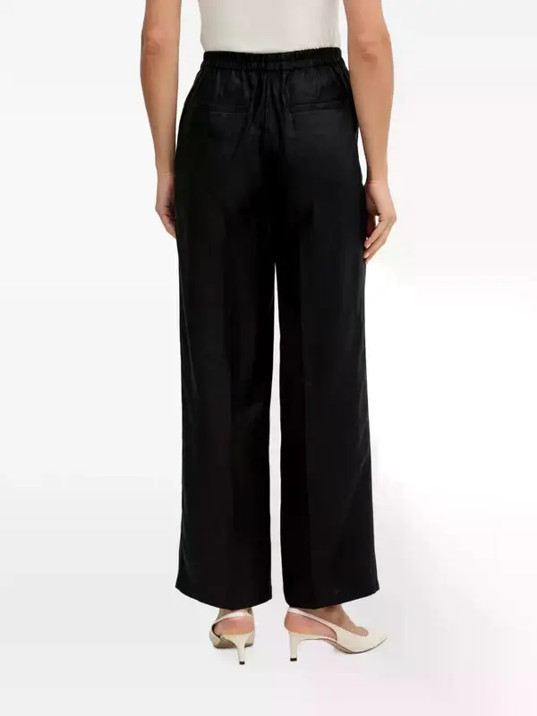 Sisley Elasticated-waistband Palazzo Pants