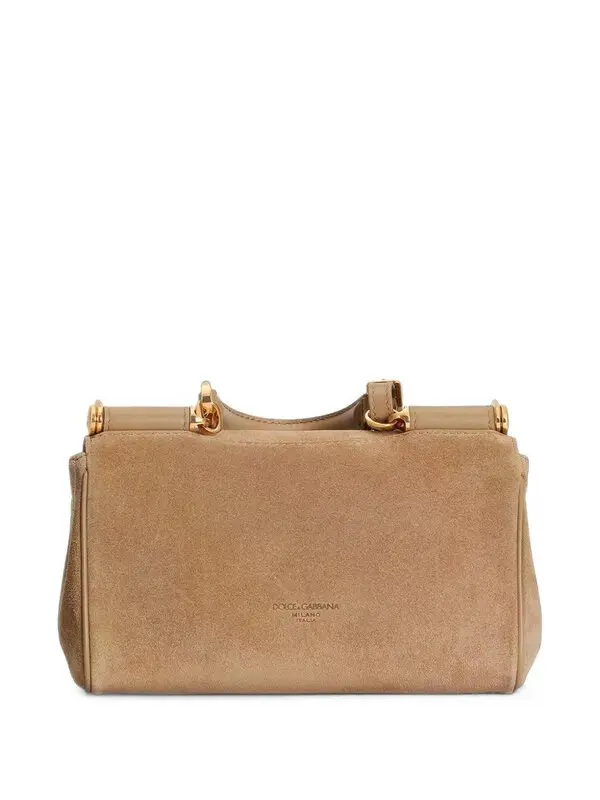 Dolce & Gabbana Mini My Sicily Handbag In Split Leather