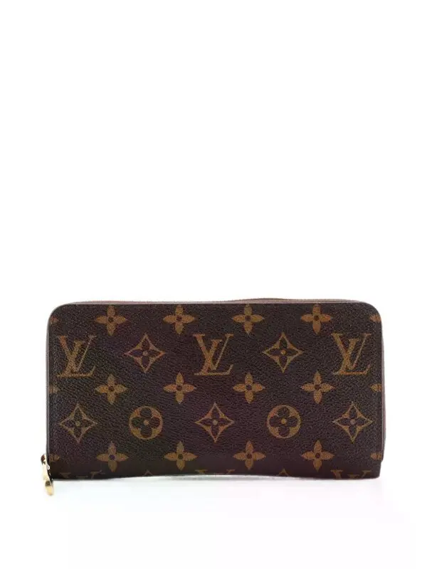 LOUIS VUITTON Zippy Wallet Monogram Canvas Small Wallets