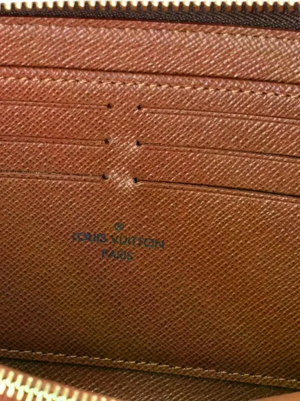 LOUIS VUITTON Zippy Wallet Monogram Canvas Small Wallets