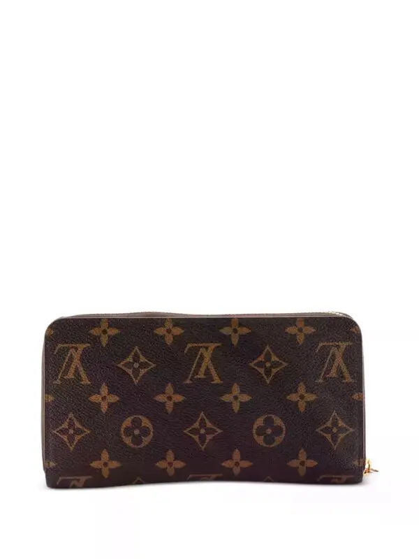 LOUIS VUITTON Zippy Wallet Monogram Canvas Small Wallets - Brown