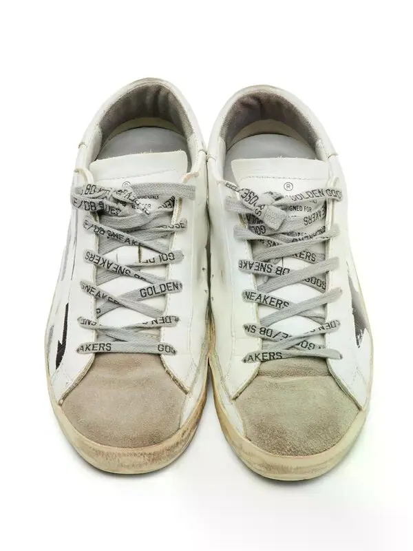 GOLDEN GOOSE Super Star Suede-trim Sneakers