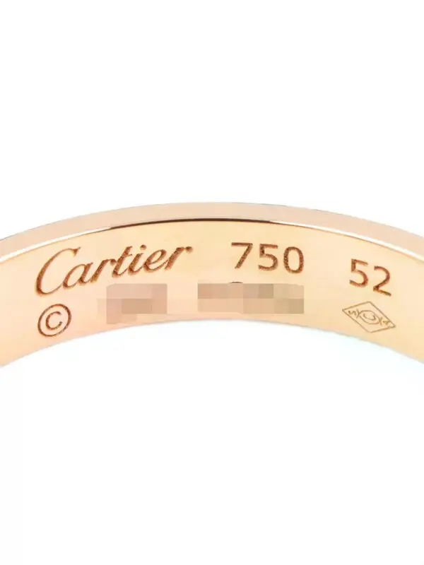 Cartier 2010s Mini Love Ring - Pink