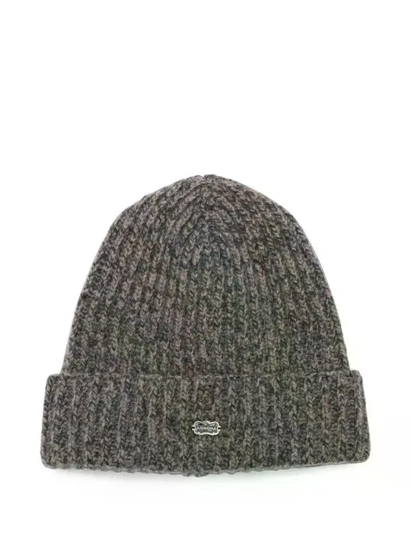 Agnona Ribbed-knit Beanie Hat