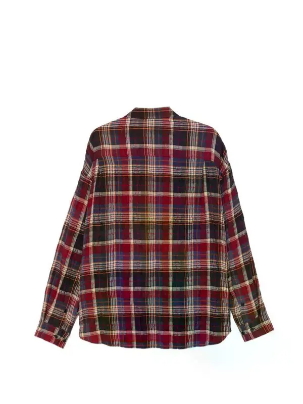 JUUN.J Plaid Shirt - Red