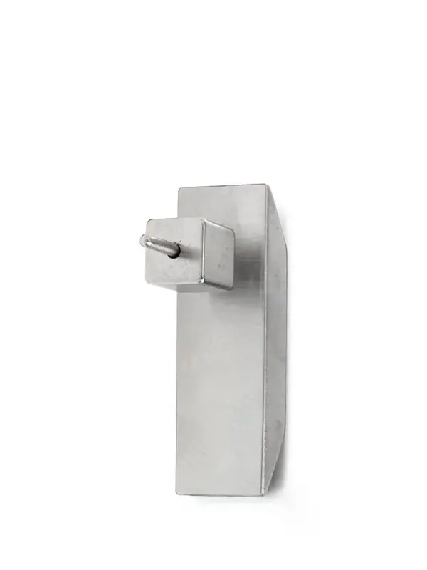 Rick Owens Crystal Beveled Earrings - Silver