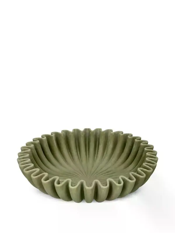 CU I SEEYOU Fluted Decorative Bowl - Green