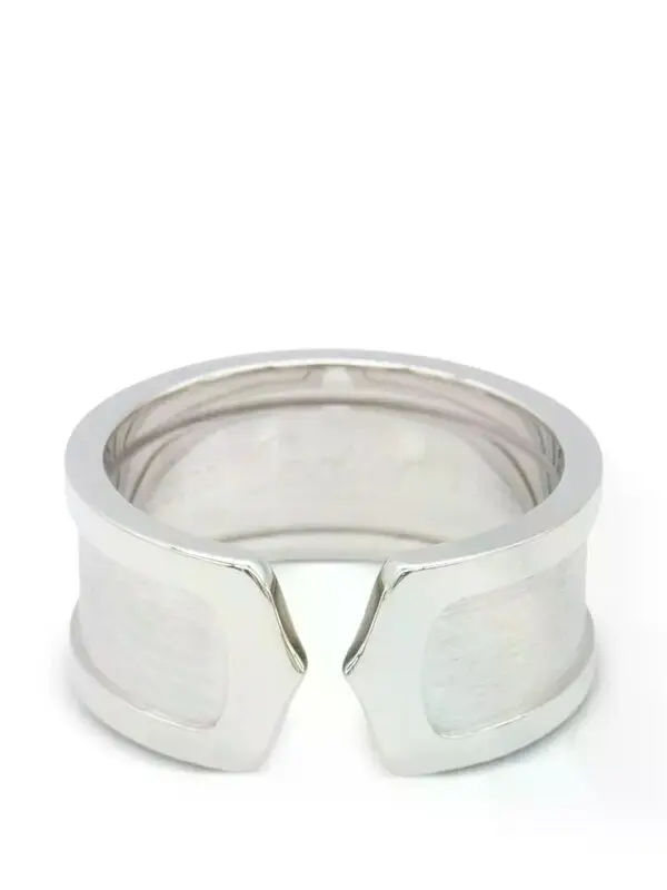 Cartier Large C2 Ring - Silver