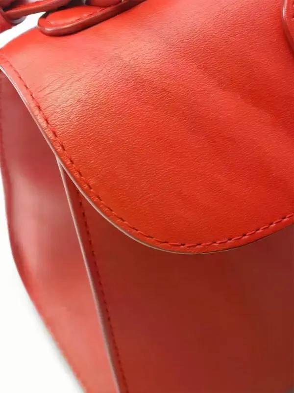 Delvaux Mini Brillant Crossbody Bag - Red