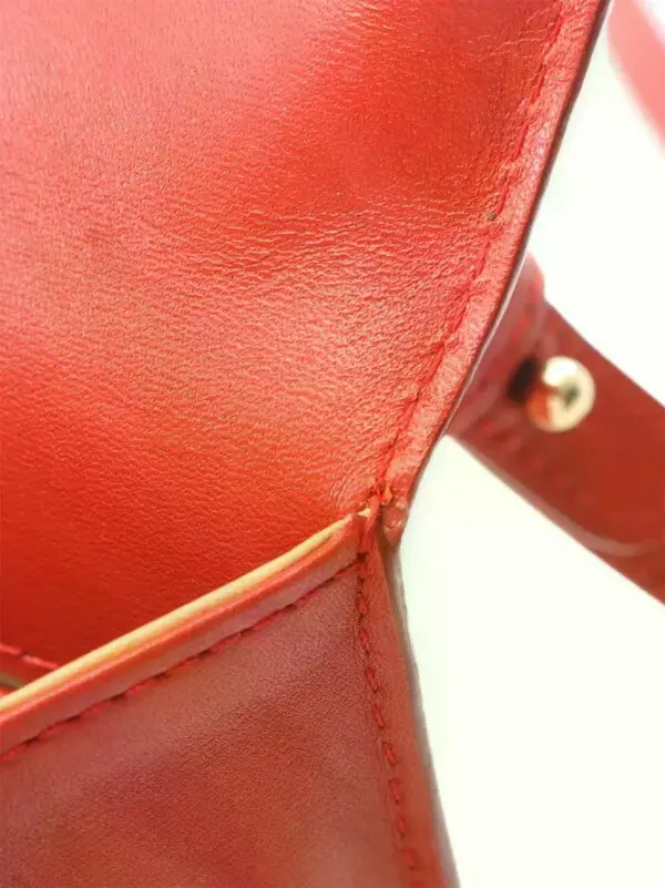 Delvaux Mini Brillant Crossbody Bag - Red