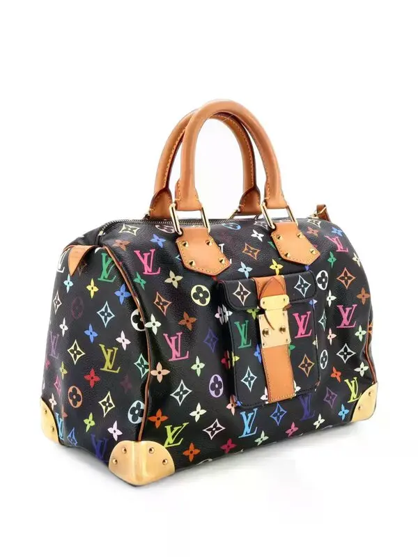 LOUIS VUITTON Speedy Handbag Monogram Multicolor 30 Satchel