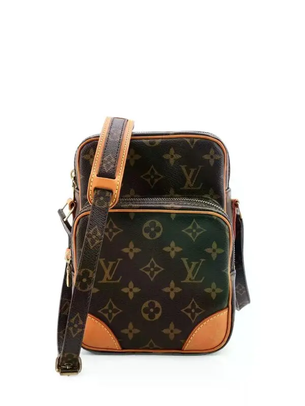 LOUIS VUITTON Amazone Bag Monogram Canvas Crossbody Bag - Brown