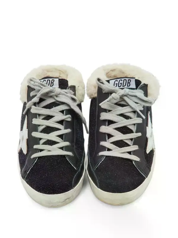 GOLDEN GOOSE Super-star Shearling Sneakers