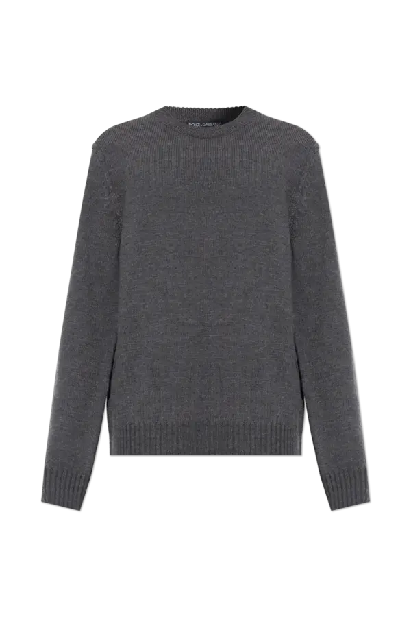 Dolce & Gabbana Wool Sweater - Grey